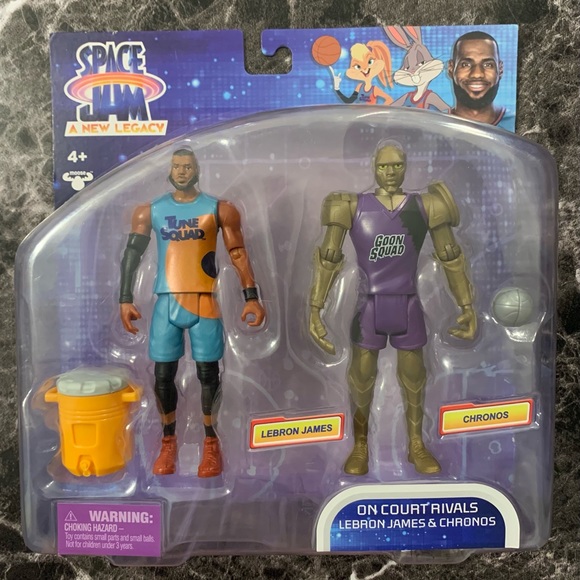 moose toys | Toys | Lebron James Chronos Space Jam Rivals 2 Figure Set ...